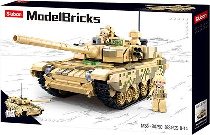 Sluban Model Bricks Battle Tank 2 in 1 M38-B0790| Toyclick