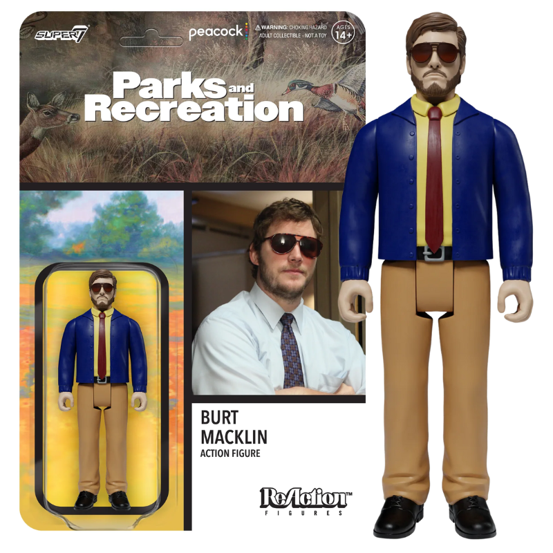 Reaction - Parks and Recreation - Burt Macklin (Andy)| Toyclick
