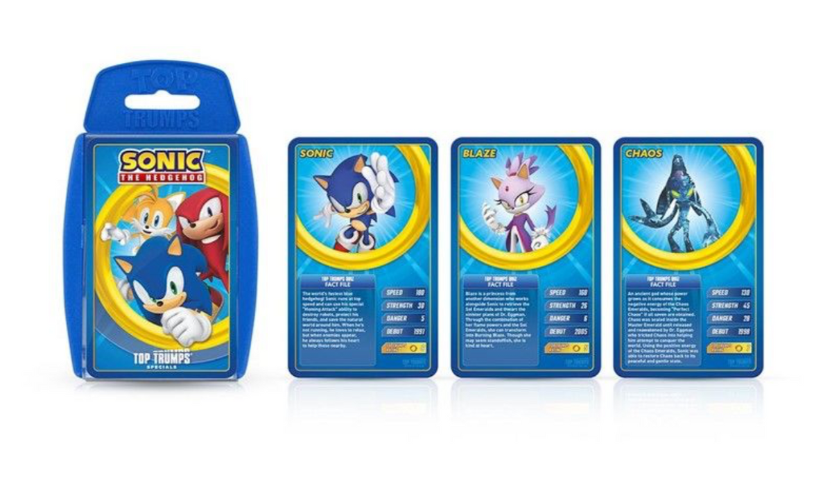 Top Trumps Sonic The Hedgehog| Toyclick