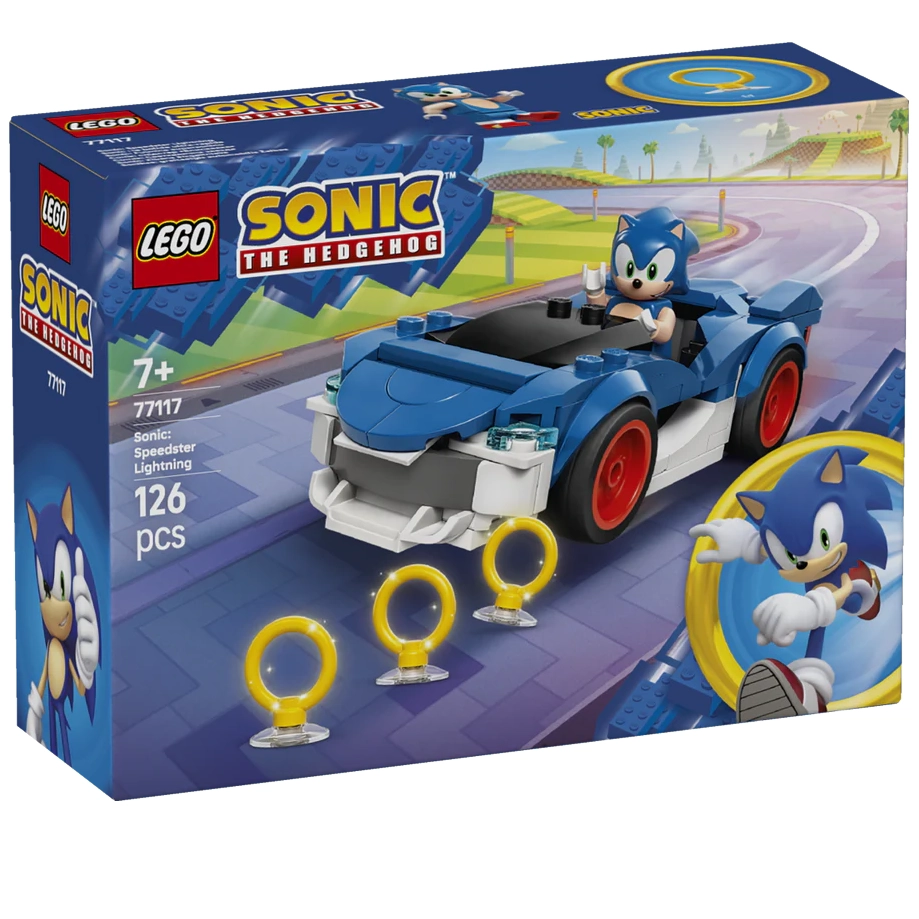 Lego Sonic The Hedgehog - Sonic, Speedster Lightning - (77117)| Toyclick