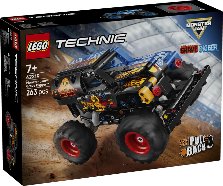 Lego Technic - Monster Jam Grave Digger, Fire and Ice - (42219)| Toyclick
