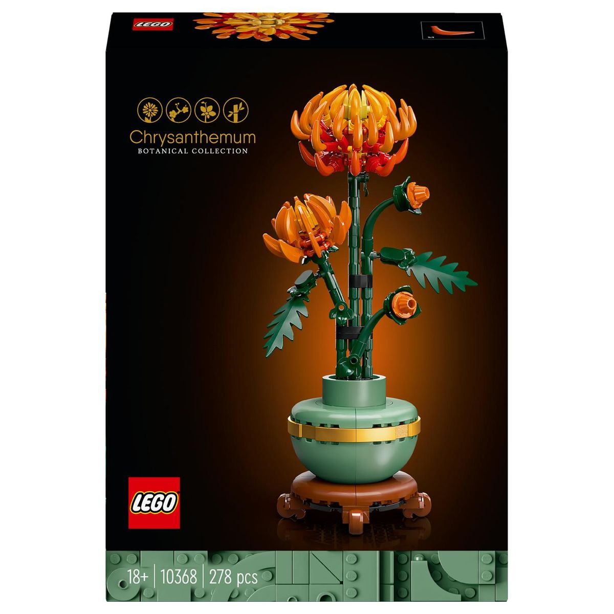 Botanical - Chrysanthemum - (10368)| Toyclick